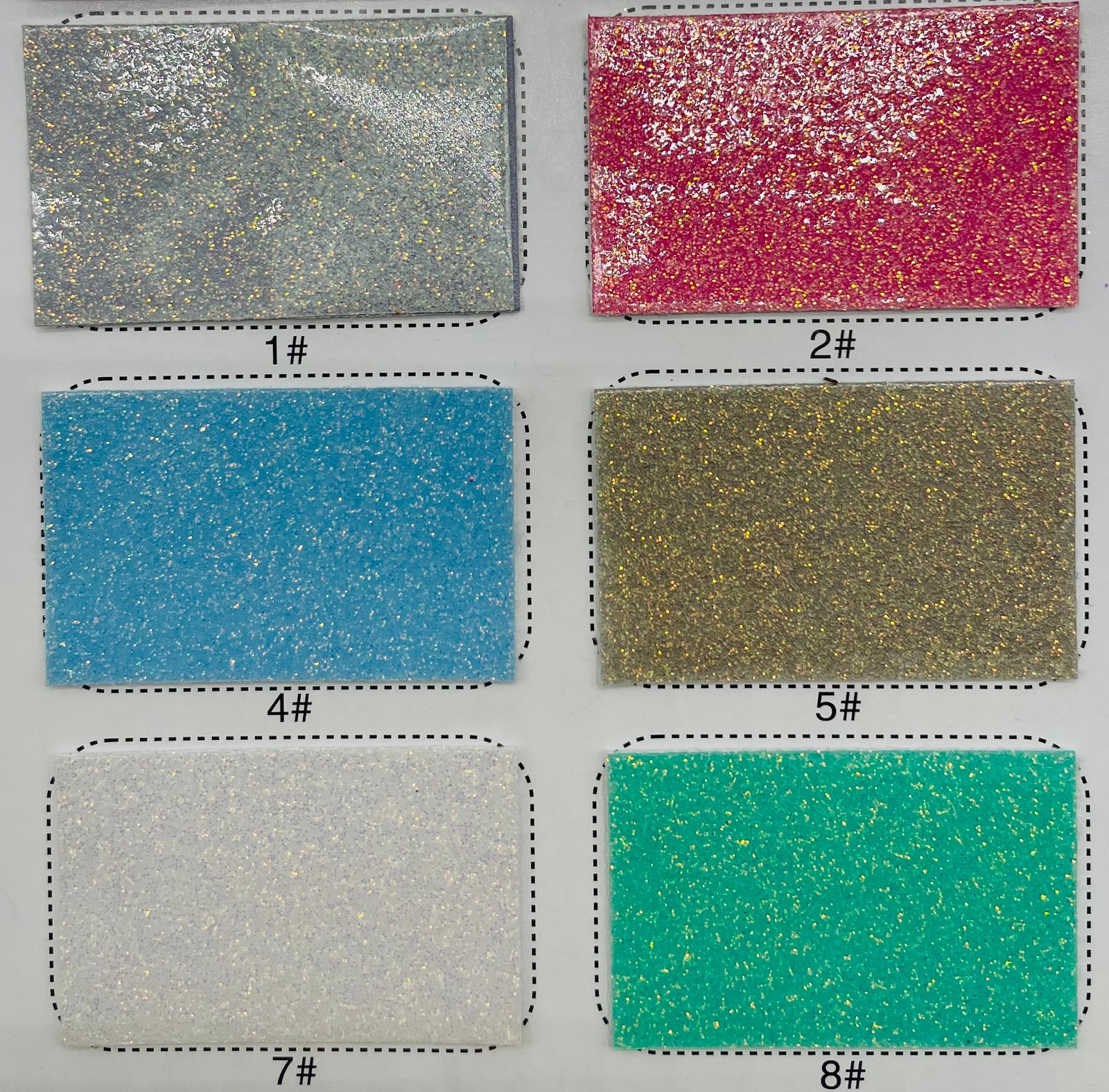TPU Glitter Faux Leather Glow In The Dark Craft Materials Wholesale ...