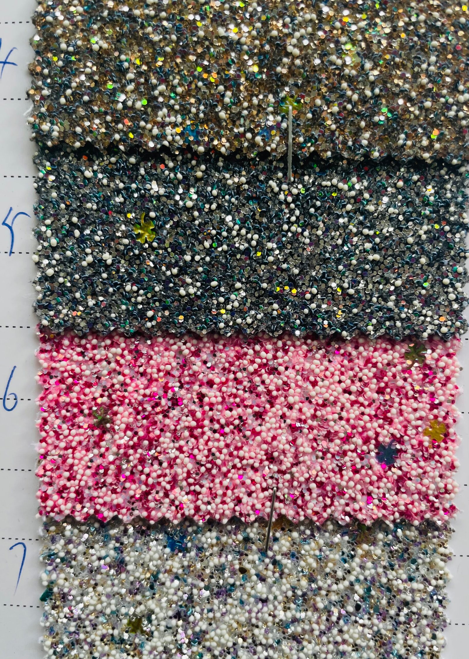 Wholesale Chunky Glitter Leather Sheets For Bow Materials - Chunky ...