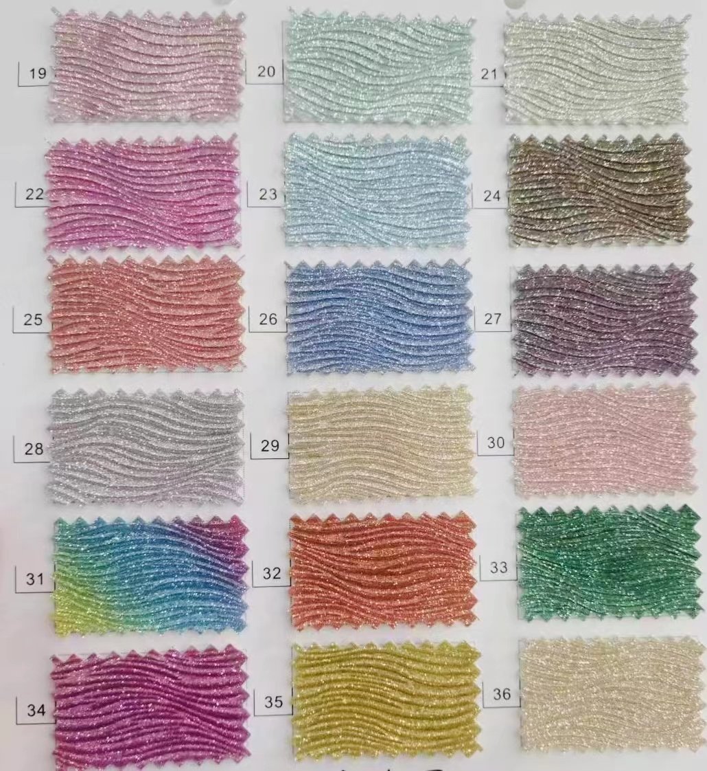 Diamond Luxury Emboss Shimmer Fine Glitter Faux Leather With Premium ...