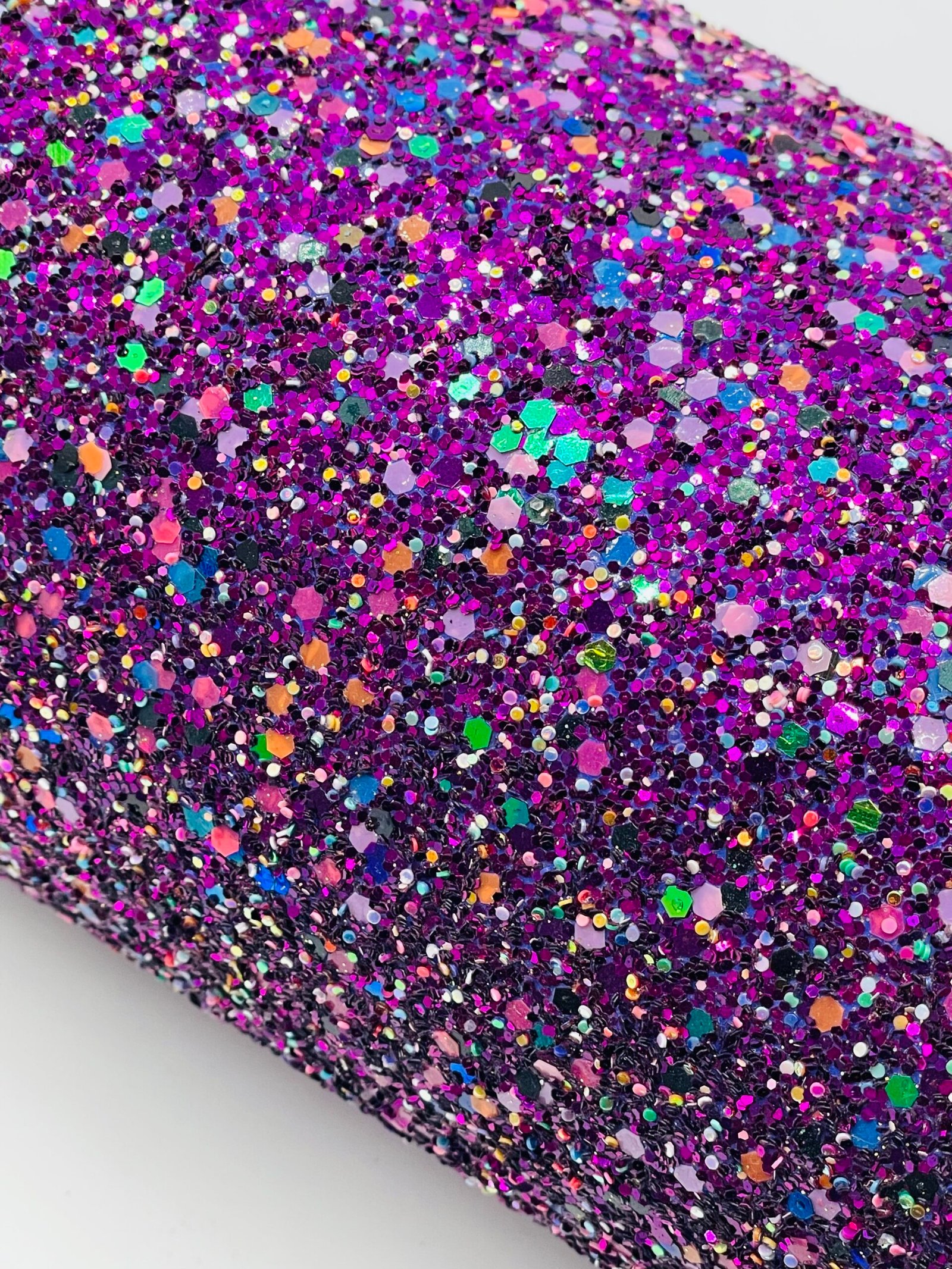 Faux Leather Sheet For Crafts, Glow in The Dark Glitter, DIY Materials ...
