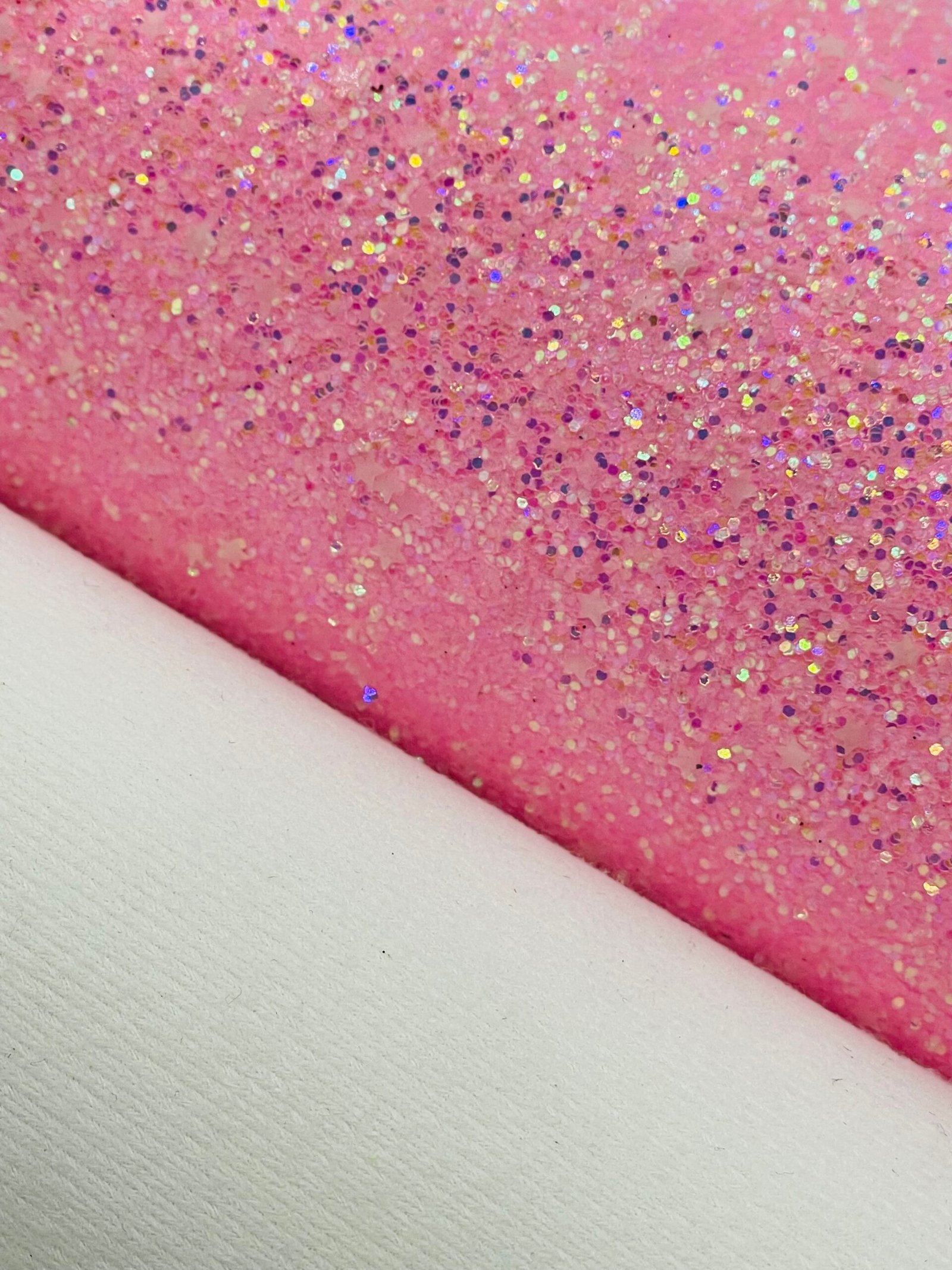 Glow In The Dark Faux Leather Sheets Shimmer Chunky Glitter Leather ...