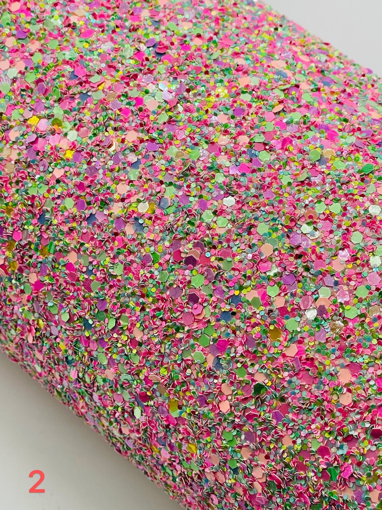 Chunky Glitter Faux Leather Sheets With The Clay Pieces Craft Supplies ...