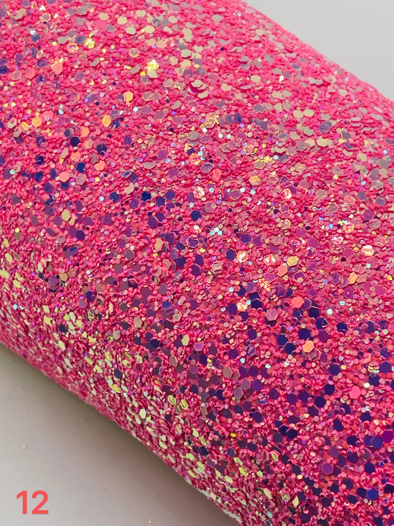 Chunky Glitter Faux Leather Fabric Glitter Sheets With Premium Felt ...